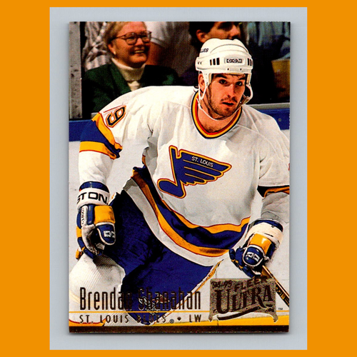 Brendan Shanahan #189 1994 Fleer Ultra St. Louis Blues Hockey Card NHL ...