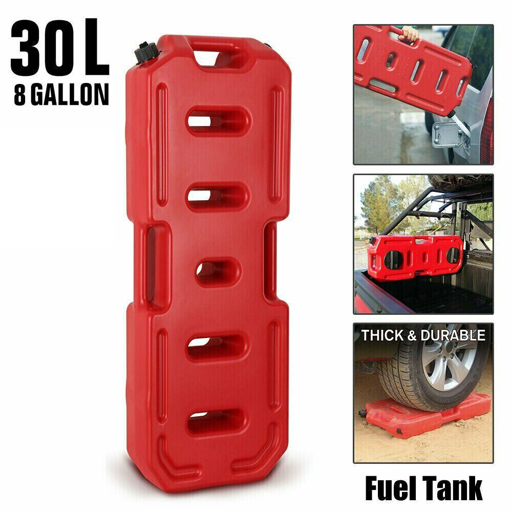 8 Gallon 30L Fuel Can Gas Oil Tank Emergency Backup for Jeep Off Road ...