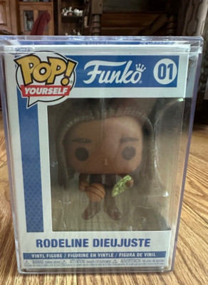 FUNKO POP YOURSELF CUSTOM #01 RODELINE DIEUJUSTE VINYL FIGURE IN HARD ...
