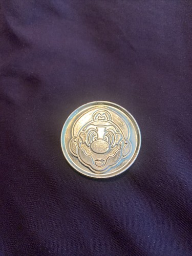 Super Mario Bros Mario Plastic Silver-Gold Color Coin Ships Fast | eBay