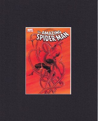 8X10" Matted Art Print Marvel Comic Book Cover: The Amazing Spider-Man ...