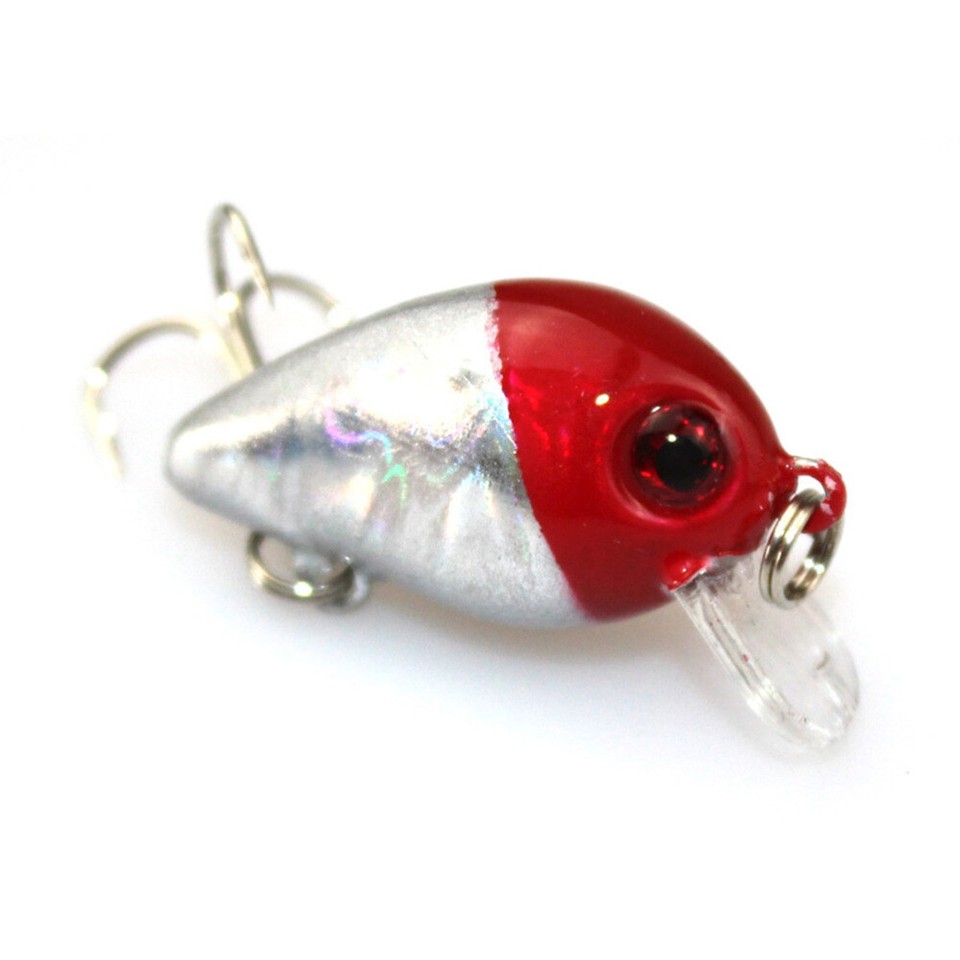 5 pezzi 3 cm / 1,5 g esche artificiali per pesci grassi accessori per ...