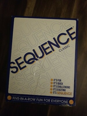 Sequence Classic Board Game (Complete. New in open box) | eBay