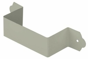 4x Bluescope Lysaght DOWNPIPE CLIPS Colorbond Steel DUNE- 100x50mm Or ...
