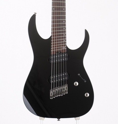 Ibanez RGMS7-BK Standard 2017 Used Mahogany Body 7-String Black w/Soft ...