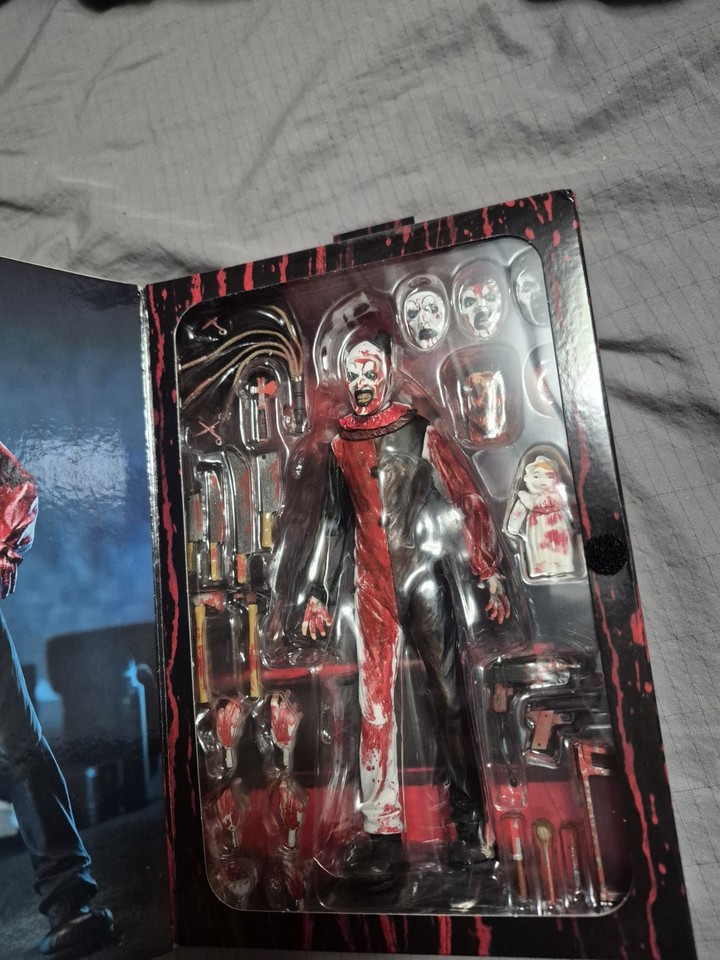 Art The Clown Neca 7 Inch Figure Terrifier Horror Movie Collectible ...