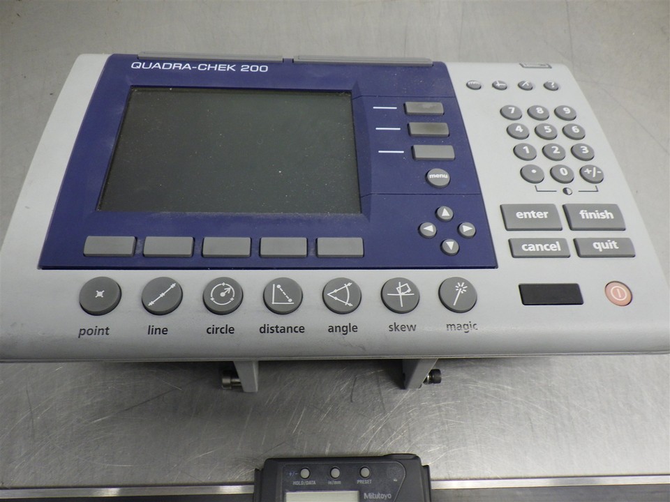 Metronics Quadra-Check 200 Digital Linear Scale/Read Out L08214 (As ...