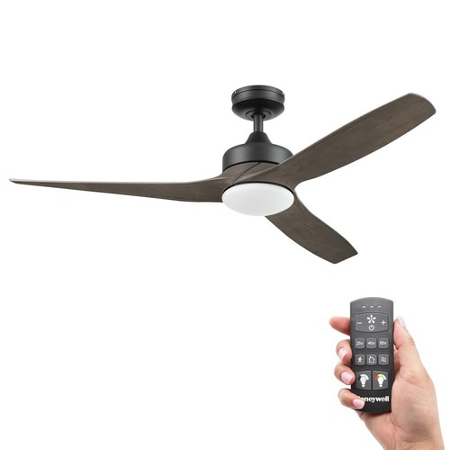Honeywell Ceiling Fans 51853-45 52 in. RC Indoor Outdoor Ceiling Fan ...