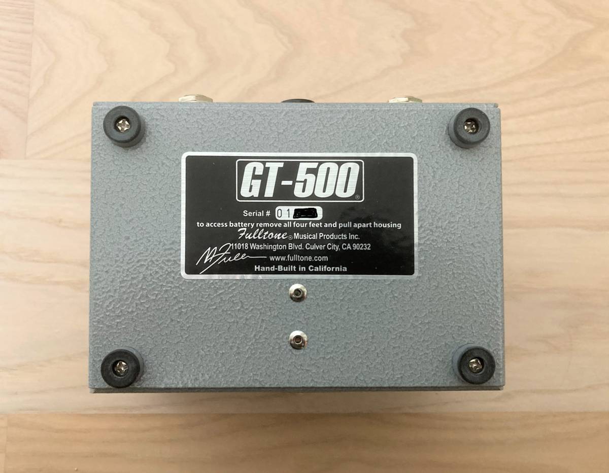 Effector FULLTONE GT-500 FET Distortion + Booster Hand-built in California & Box | eBay