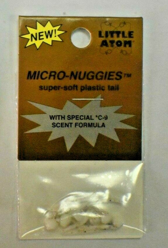Little Atom Nuggie Soft Plastic Panfish Baits Micro Nuggies (6 Pieces ...