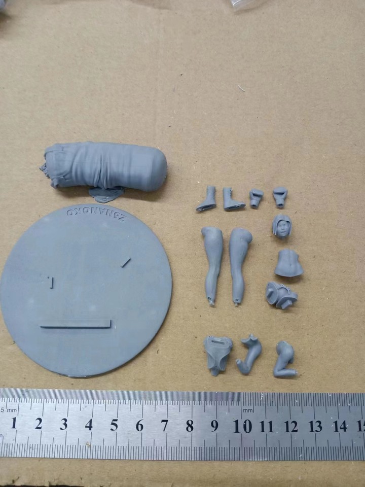 Girl Fight 1/24 Scale Resin Figure Model Kit Unassembled and Unpainted ...