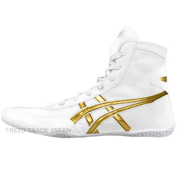 ASICS Wrestling Shoes 1083A001 White/Gold(White) EX-EO(TWR900 ...