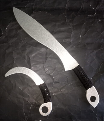 Training Aluminum Sword Kukri Pencak Silat Karambit Tactical Practice ...