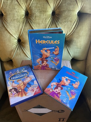 Disney Hercules Deluxe Edition Film DVD + Book | eBay