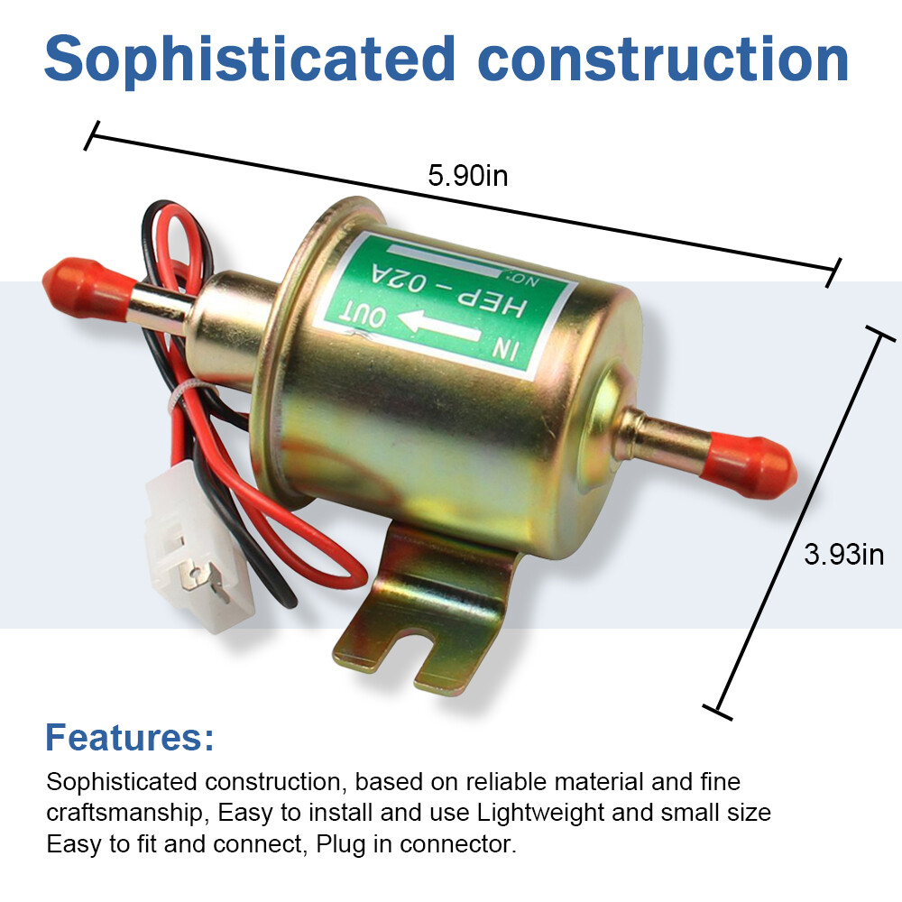 Electric Gas Pump Buy MageFlint Universal 12V Low Pressure Diesel ...