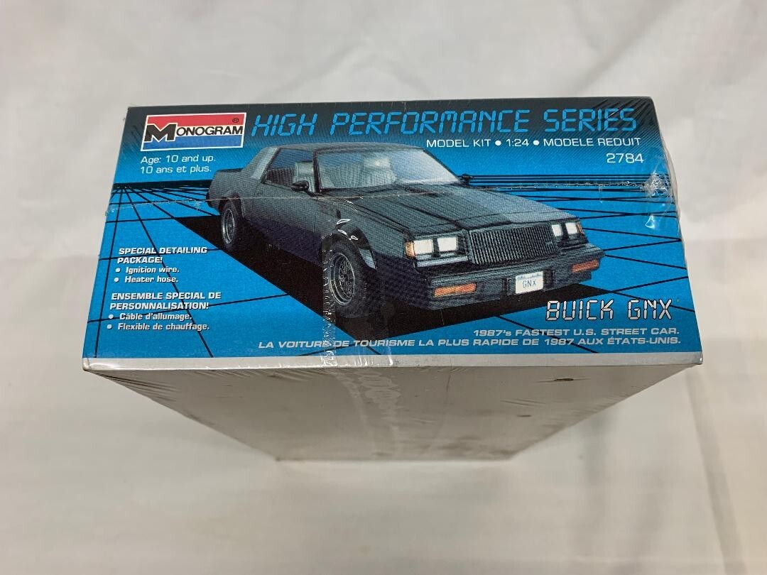 American Vintage Muscle Car 1987 BUICK GNX Black Special Model Kit 1:24 ...