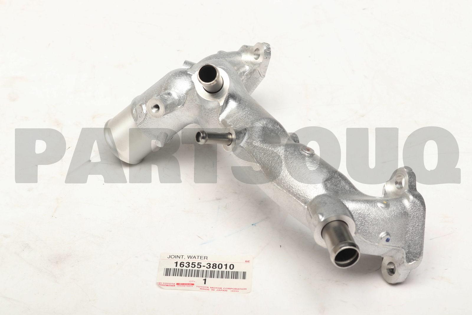 1635538010 Genuine Toyota JOINT, WATER BY-PASS, FRONT 16355-38010 | eBay