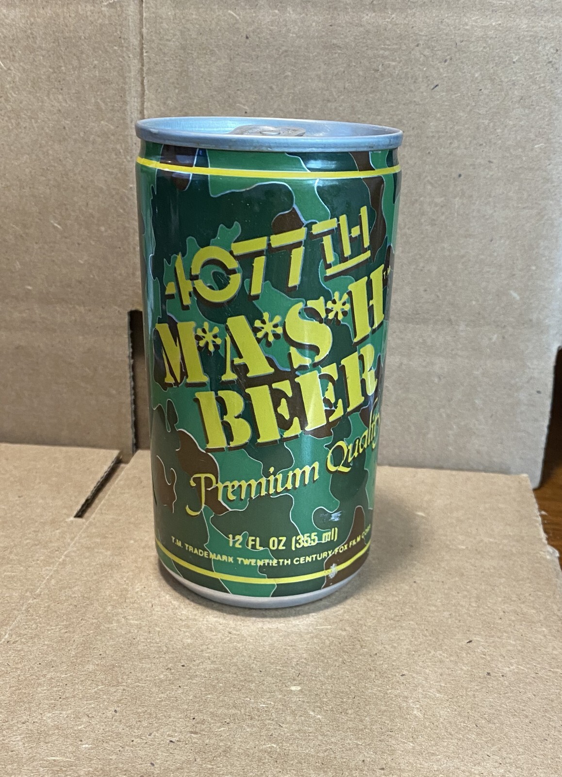VINTAGE 4077th M*A*S*H* BEER CAN EMPTY | eBay