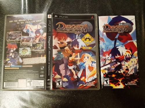 disgaea afternoon of darkness playstation PSP american USA version 🇺🇲 ...