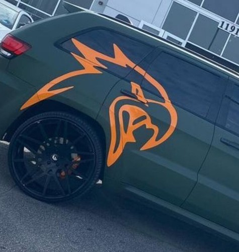 Track Hawk Decal 43IN×52IN | eBay