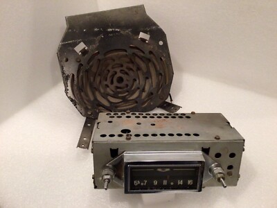 1955-56 Chevrolet Convertible 210 150 Belair AM Radio With Speaker OEM ...