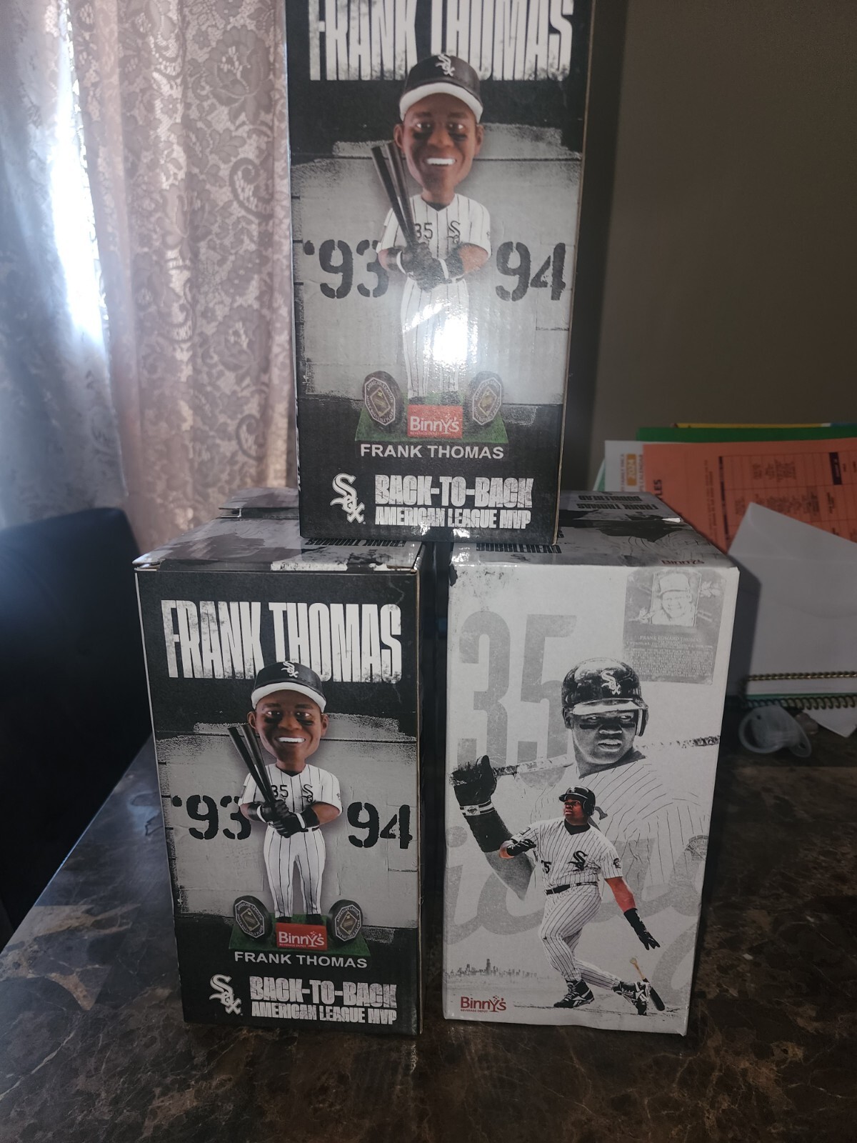 Frank Thomas MVP Bobblehead Chicago White Sox SGA 8/31/24 Giveaway | eBay