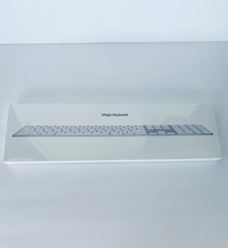Apple - Magic Keyboard With Numeric Keypad - Model A1843 - Silver | eBay