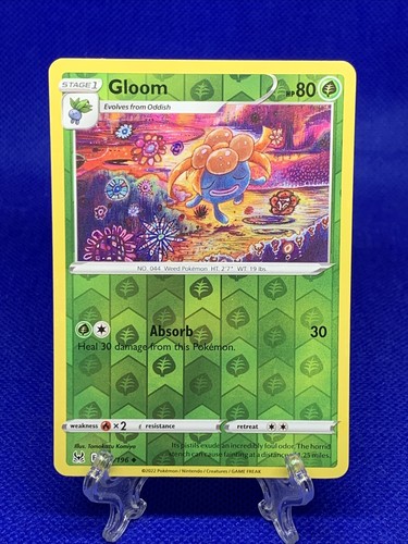 Gloom 2/196 Lost Origin Reverse Holo Uncommon Pokemon Card Pokémon TCG ...