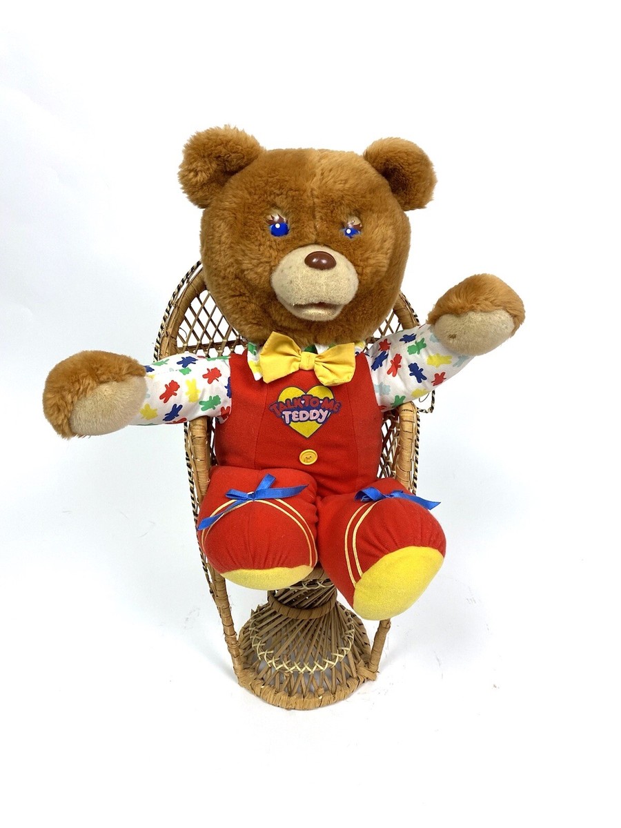 Old Bears Talking Vtech Vintage Talking Shop Bear
