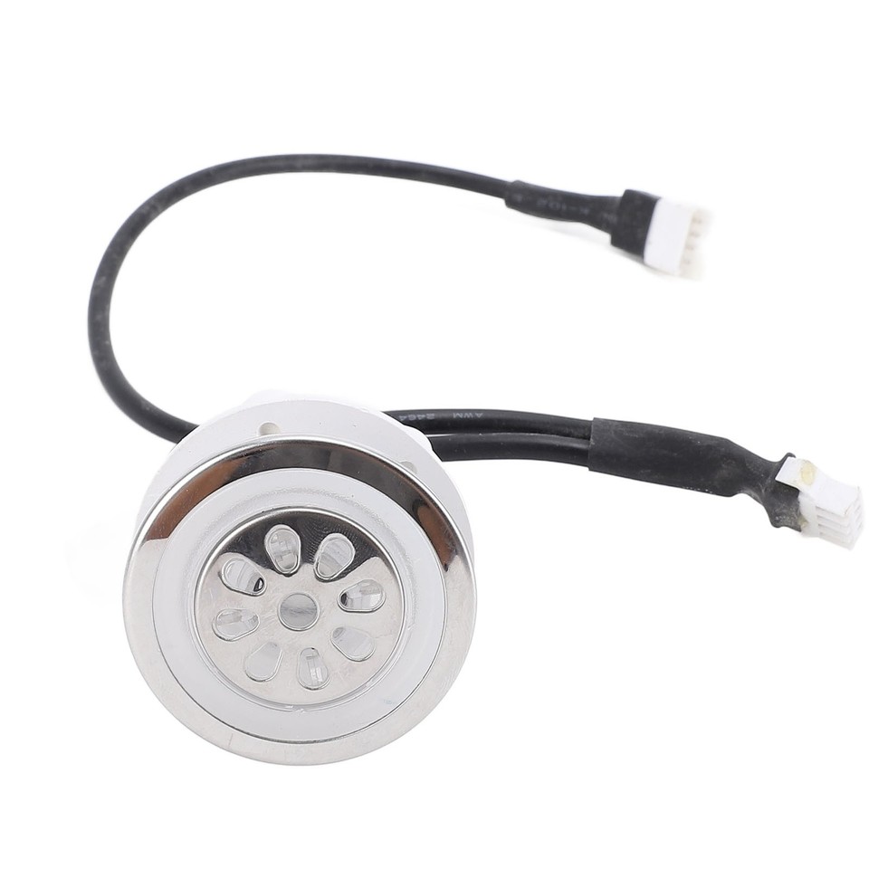 RGB Bathtub Spa Air Nozzle Air Jet Replacement 44mm 12V Bubble Nozzle ...