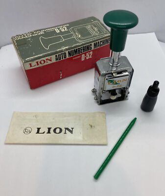 Numbering Machines - Numberer Machine Model