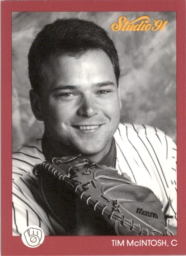 1991 Studio Tim McIntosh Milwaukee Brewers #71 Baseball Card | eBay