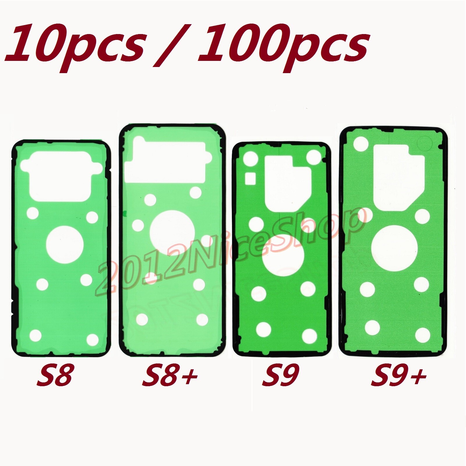 Lot OEM Back Cover Battery Door Tape Adhesive For Samsung Galaxy S8 S8 ...