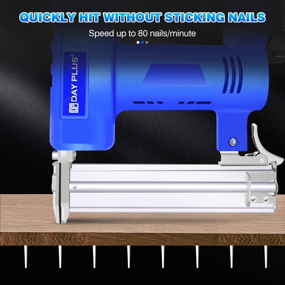 Electric Staple Gun Stapler Tacker Staple Nail Gun 2-in-1 Upholstery ...