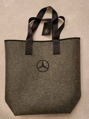 Mercedes-Benz Shopper Bag Tote Shopping Bag Grey Black Collection B6695 ...