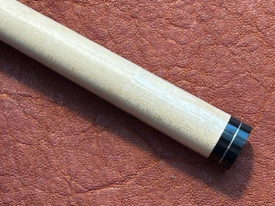 Maple Pool Cue shaft. Silver Ring Collar 5/16-18 Thread ** Shaft Only ...