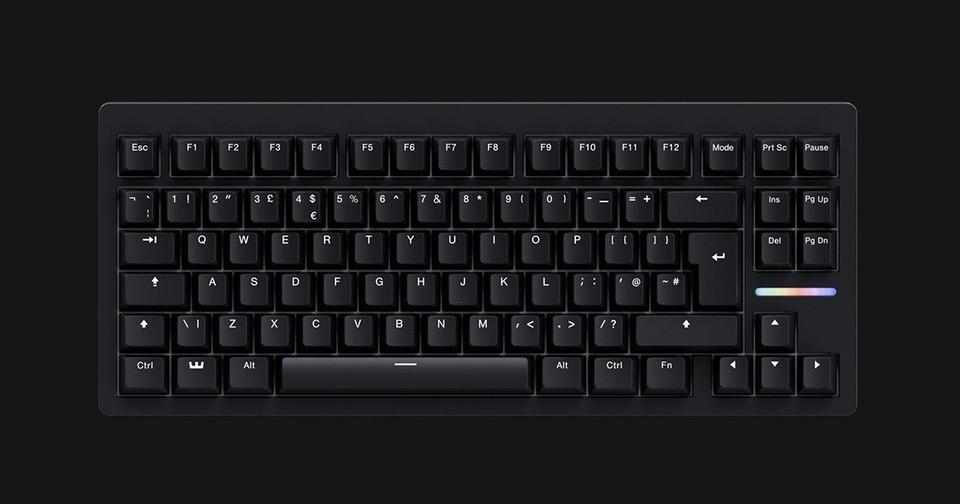 Wooting 80HE ANSI Black PCR Plastic Gaming Keyboard New FAST Shipping ...