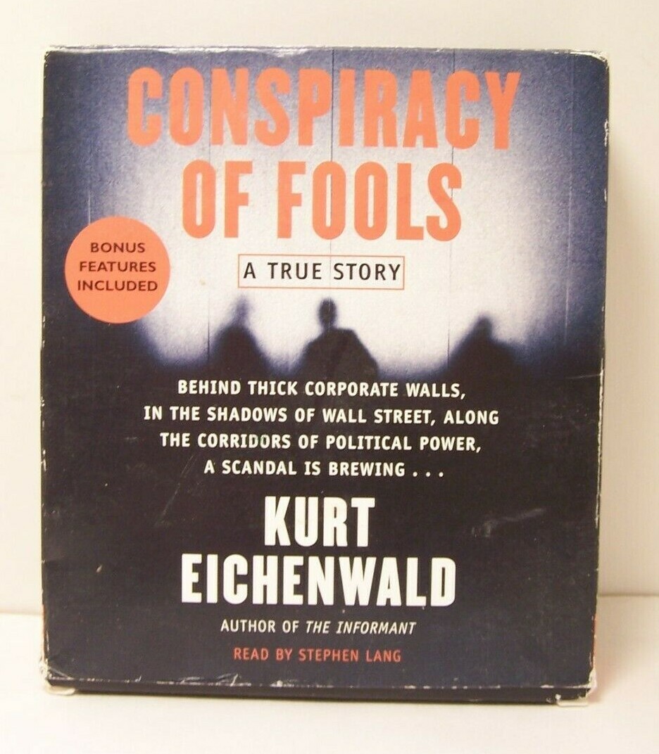 AUDIO BOOK: Conspiracy of Fools : A True Story by Kurt Eichenwald on CD 9780739317693| eBay