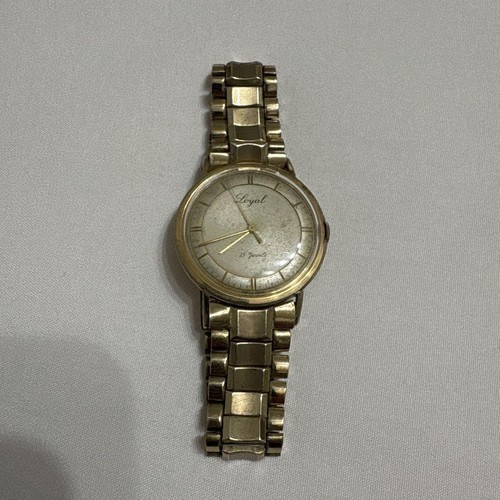 Loyal Swiss Gold Stainless Steel Watch - Antique Hand Wrapped - | eBay