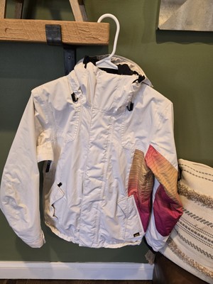 Vans Jacket Womens Small Gray Hooded Winter Parka Snowboarding Skate ...