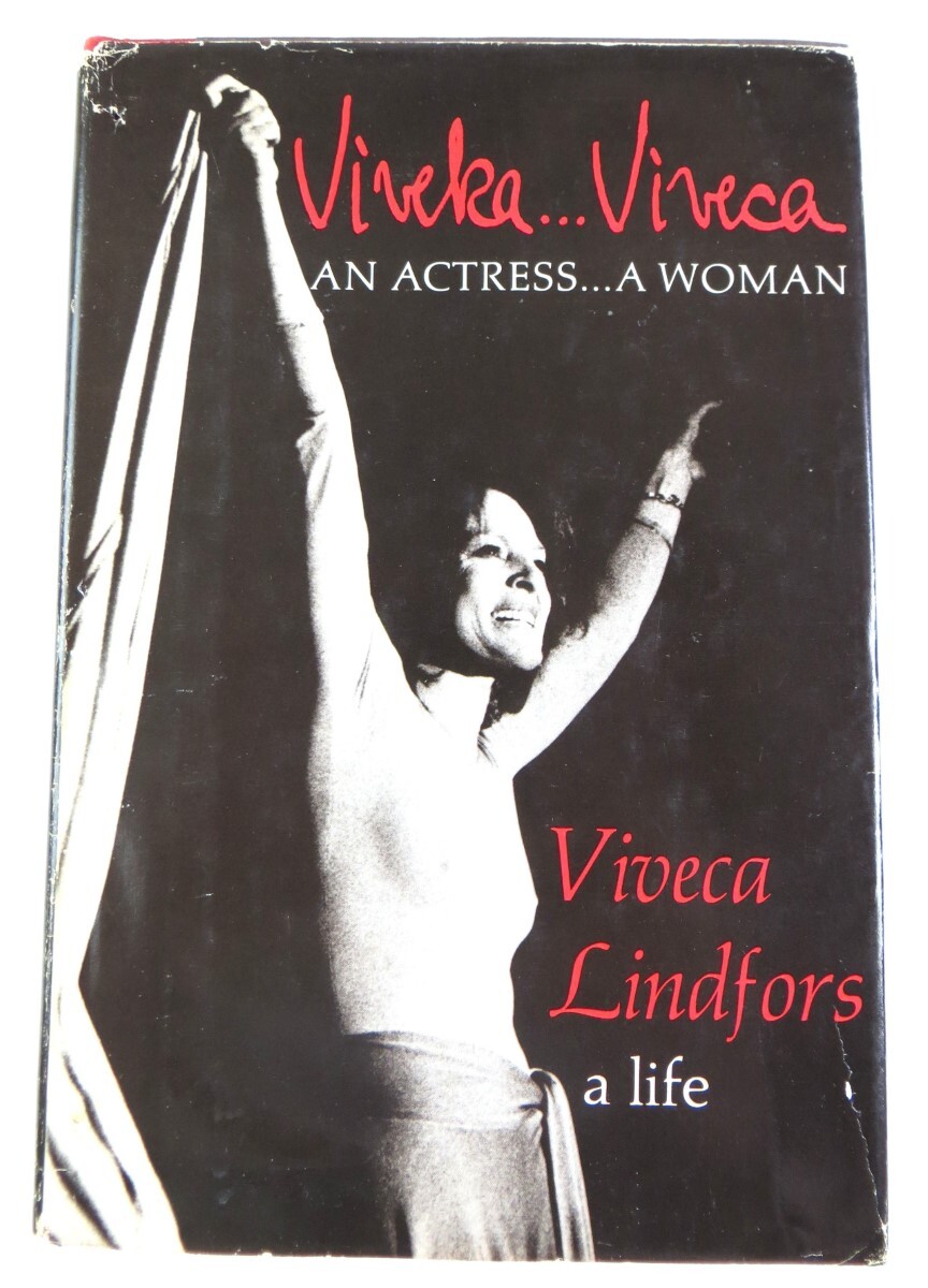 Viveca Lindfors Signed Autographed Hardcover Book Viveka Viveca An ...