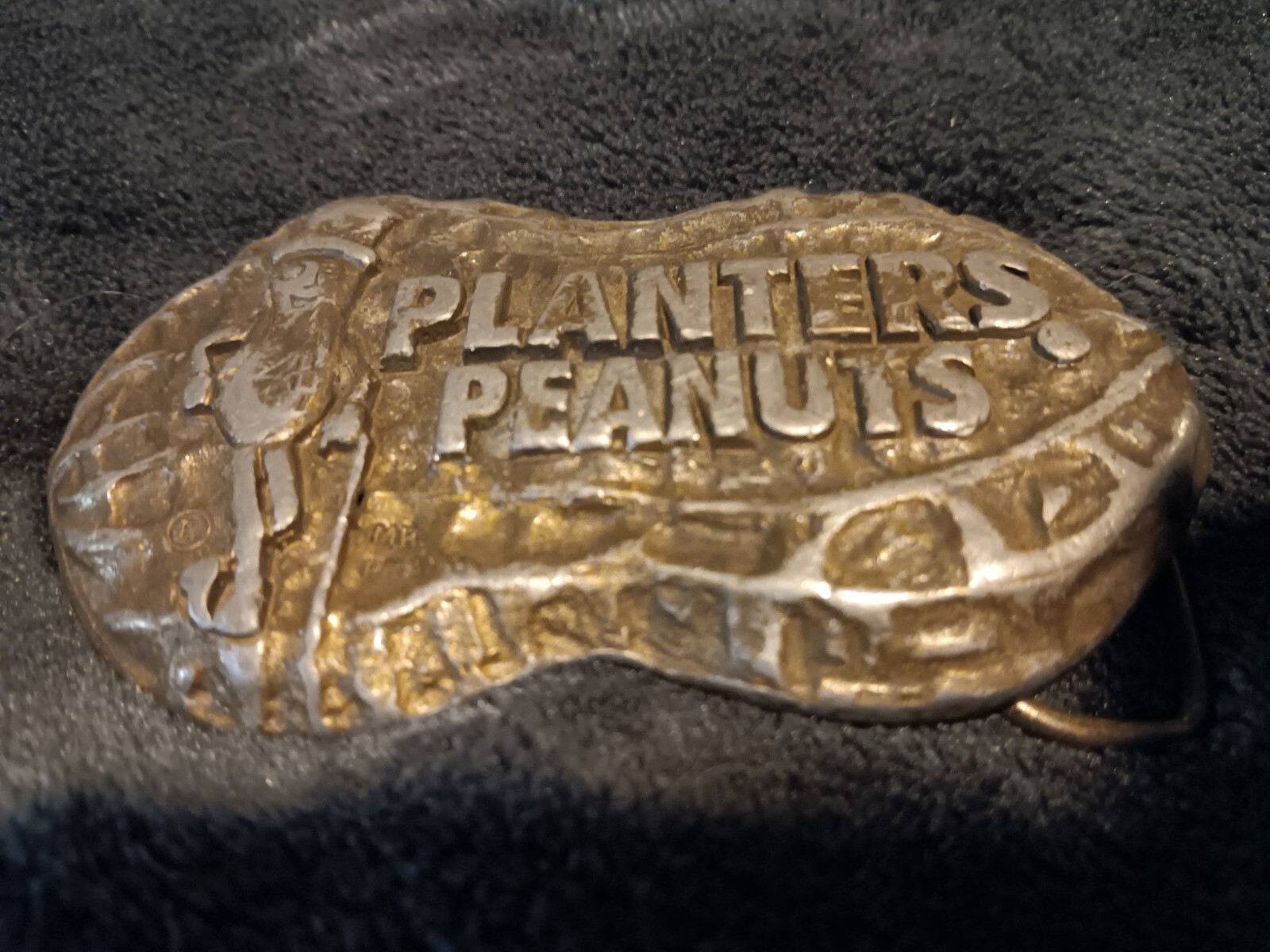 Mr Peanut Logo Promo Belt Buckle Nuts Planters Peanut… - Gem