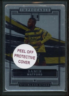 2021-22 SAMIR 23/65 PANINI IMPECCABLE PREMIER LEAGUE STAINLESS STARS | eBay