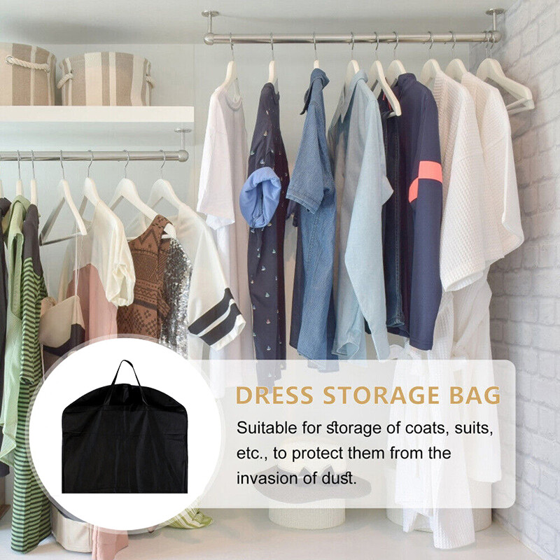 Suit Travel Bag Garment Bag Long Dress For Hanging Clothes Carrier ...