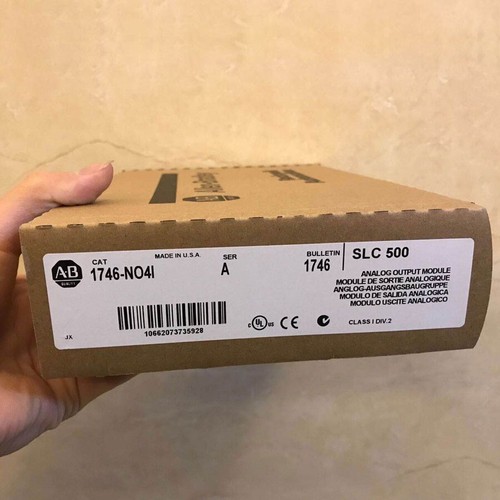 New Sealed Allen-Bradley 1746-NO4I SLC 500 4 Point Analog Output Module ...