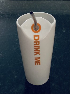 MAX BRENNER Cup ALICE DRINK ME Milkshake Cup Ceramic Chocolate By The ...