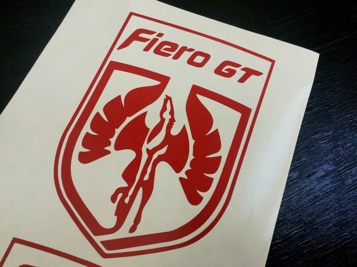Fiero Gt Logo Pontiac Fiero GT T Shirt (GM Model Collection)