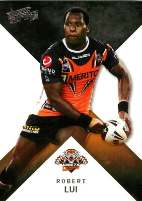 2011 WESTS TIGERS NRL Card ROBERT LUI | eBay Australia