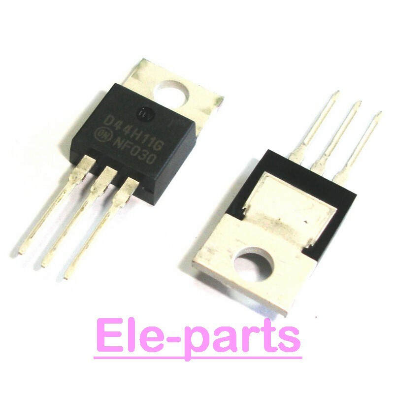 50 PCS D44H11G TO-220 D44H11 Complementary Silicon Power Transistors ...