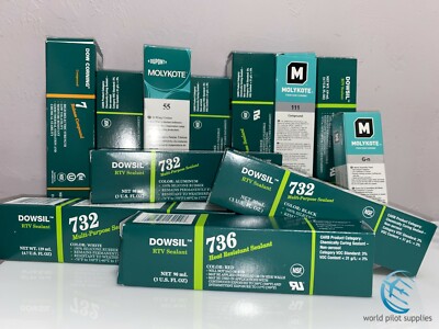 Dow Corning, Molykote Sealants, Lubes, Comps 7, 111, 730, 732, 733 etc ...